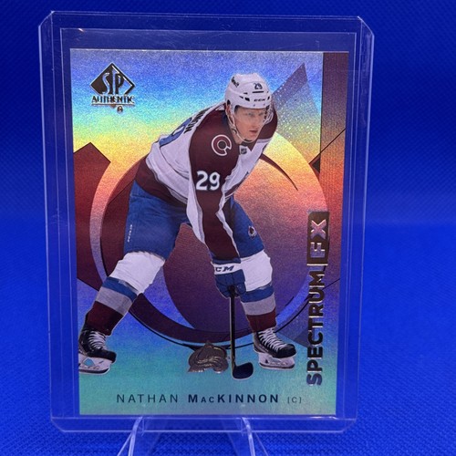 Nathan MacKinnon 2024-25 UD SPA SP Authentic Spectrum FX #S-32 Colorado ...