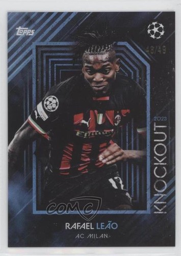 2022-23 Topps UCL Knockout Star Player Blue /49 Rafael Leao | eBay