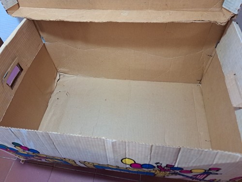 Vintage Circus Toy Box By ChemToy Corp #9080 Worn & Frayed ~ 27" X 17 ...