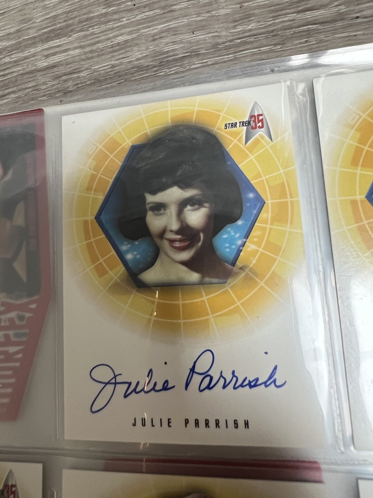 Star Trek Autograph - A11 Julie Parrish as Miss Piper - Rittenhouse ...