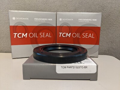 21323TC TCM OIL SEAL 2.125 ID X 3.25 OD X .375 W RUBBER COVERED | eBay