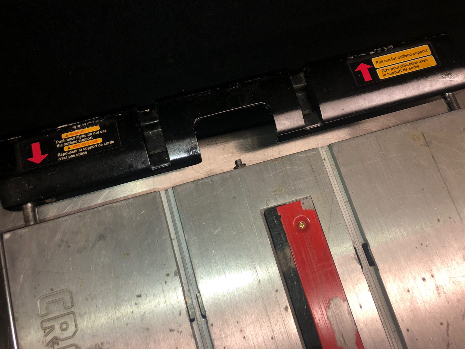 Genuine Craftsman Table Saw Model 137.248481 Table Top w/Extensions ...