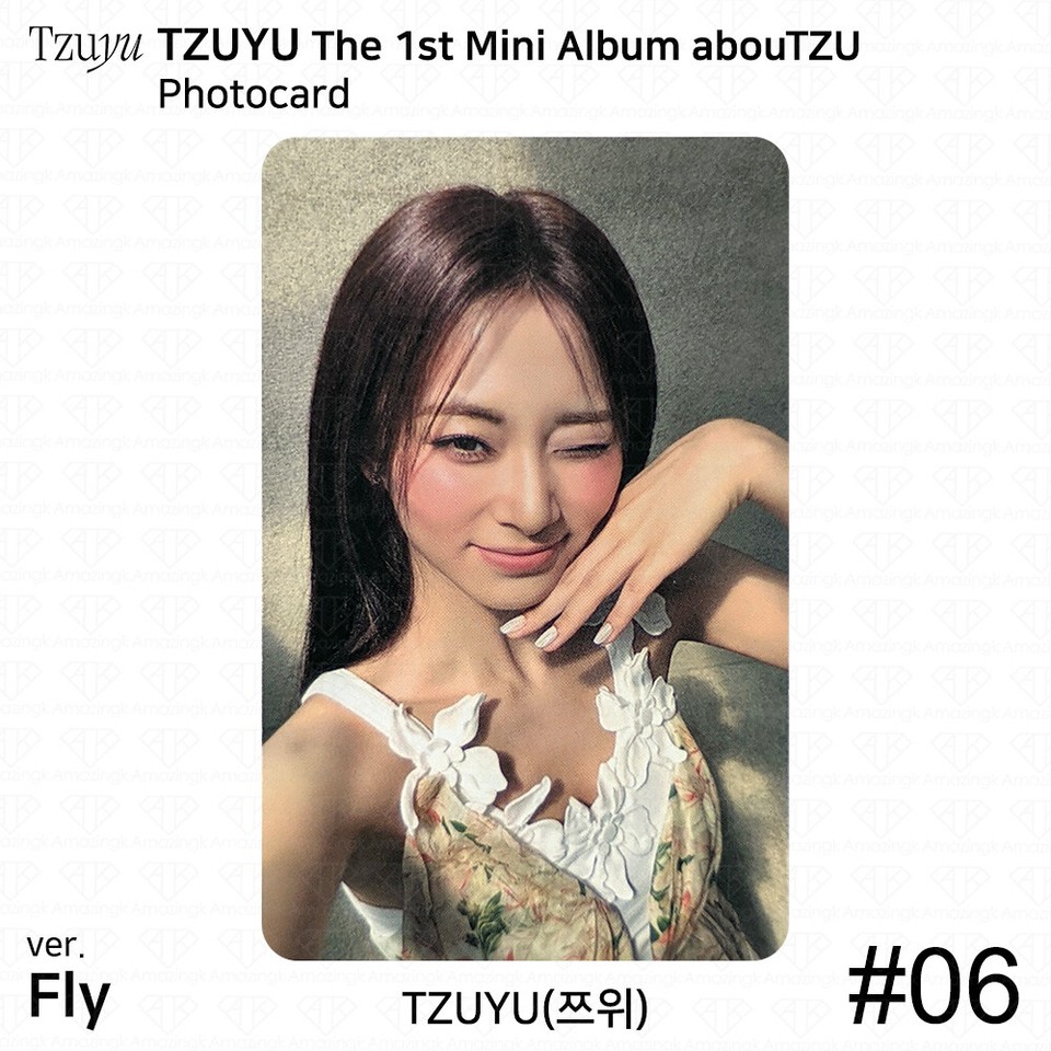 TWICE Tzuyu 1st Mini Album abouTZU Official Photocard Poster Film ...