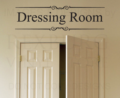 Wall Decal Quote Vinyl Sticker Art Lettering Decoration Dressing Room ...