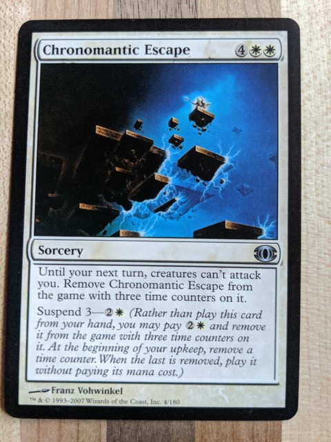 MTG Chronomantic Escape Future Sight 4/180 Regular Uncommon for sale ...