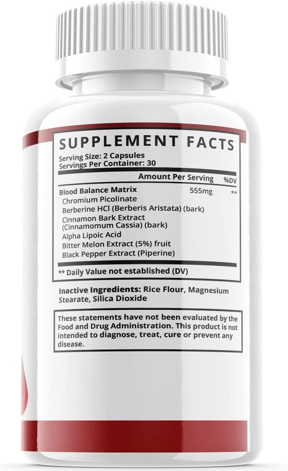 5-Blood Boost Formula - Blood Sugar Supplement Supports Glucose - 300 ...