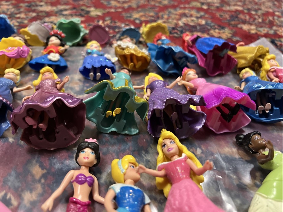 Disney Princess Magic Clip on Dresses & More, Lot of 30+ Princess ...