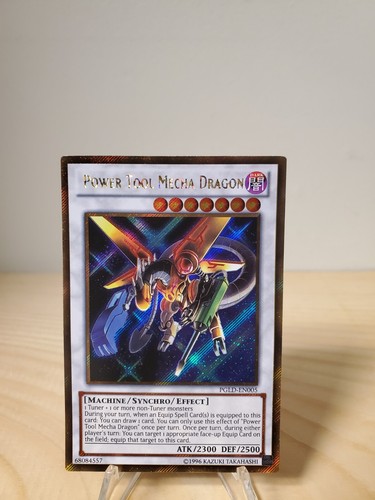 Yugioh TCG: Power Tool Mecha Dragon PGLD-EN005 | eBay