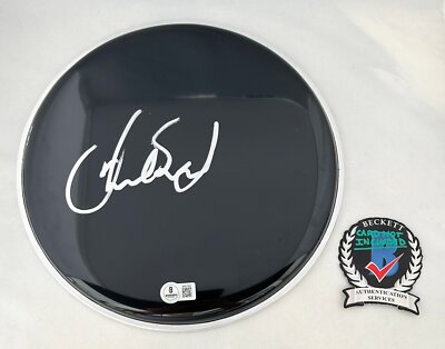 Chad Smith Signed Drumhead Red Hot Chili Peppers Beckett BAS 5 COA | eBay