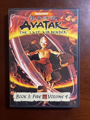 Avatar: The Last Airbender - Book 3: Fire Volume 4 (DVD, 2008 ...