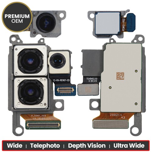 Samsung Galaxy S20 Plus S20+ 5G SM-G986U/U1 Back Camera Full Set 100% ...