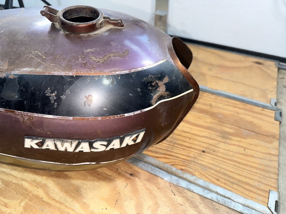1974-77 Kawasaki KZ400 KZ 400 Gas Tank Fuel | eBay