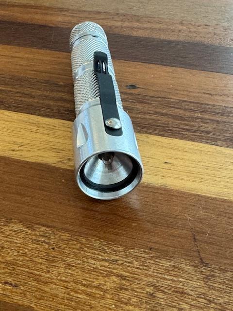 Surefire E2 Executive Clear Tear Drop Head Flashlight Rare Vintage ...