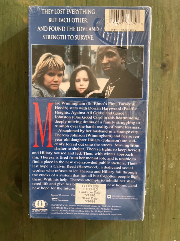 God Bless The Child, WorldVision Home Video Inc. VHS Promo Screener NEW ...