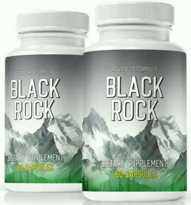 (2 Pack) Black Rock Pills for Men, Black Rock Performance Pills for ...