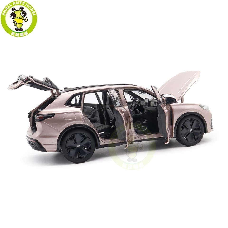 1/18 VW Volkswagen Tiguan L Pro R-Line Pink Diecast Model Car Gifts For ...