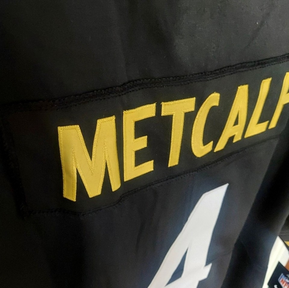 DK Metcalf Pittsburgh Steelers # 4 Black Stitched Jersey | eBay