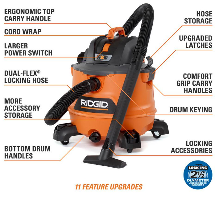 Ridgid Shop Vac 1 2 Gallon