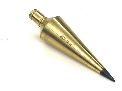 JOHNSON LEVEL & TOOL 16-oz. BRASS PLUMB BOB | eBay