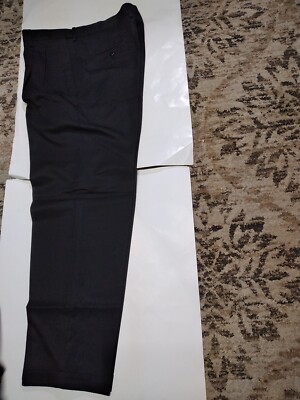 Haggar Clothing Classic Fit mynx gabardina black dress pant Men’s Size ...