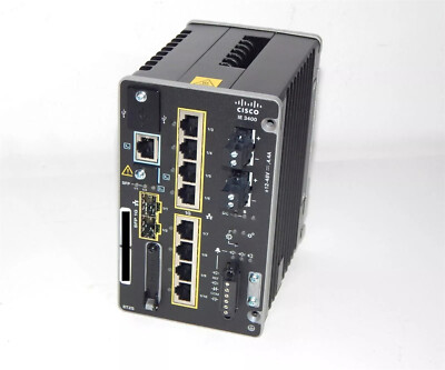 1PC New Cisco IE-3400-8T2S-A Industrial Ethernet Switch New Sealed | eBay