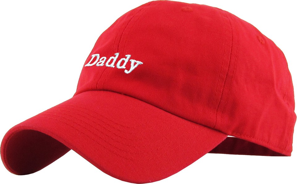 Daddy Embroidery Dad Hat Cotton Adjustable Baseball Cap Unconstructed ...