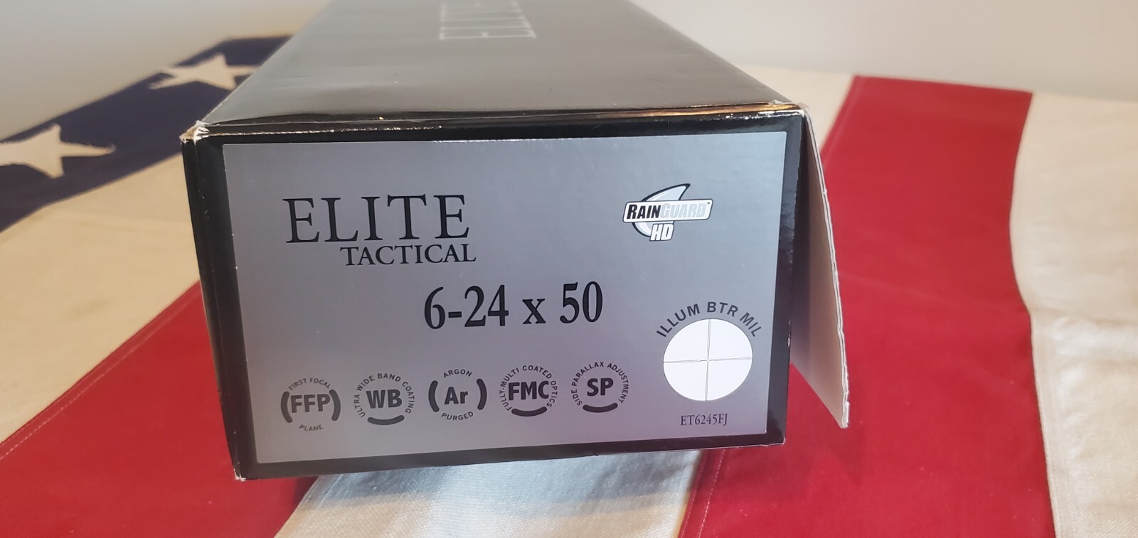 Bushnell Elite Tactical 6-24 x 50 Illuminated Green Reticle Rifle Scope ...