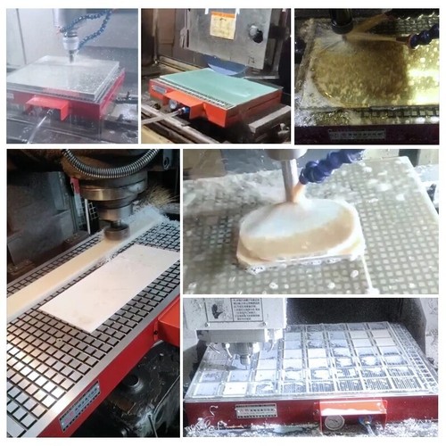 CNC Vacuum Suction Cup Machining Center Aluminum Plate Workbench 300 ...
