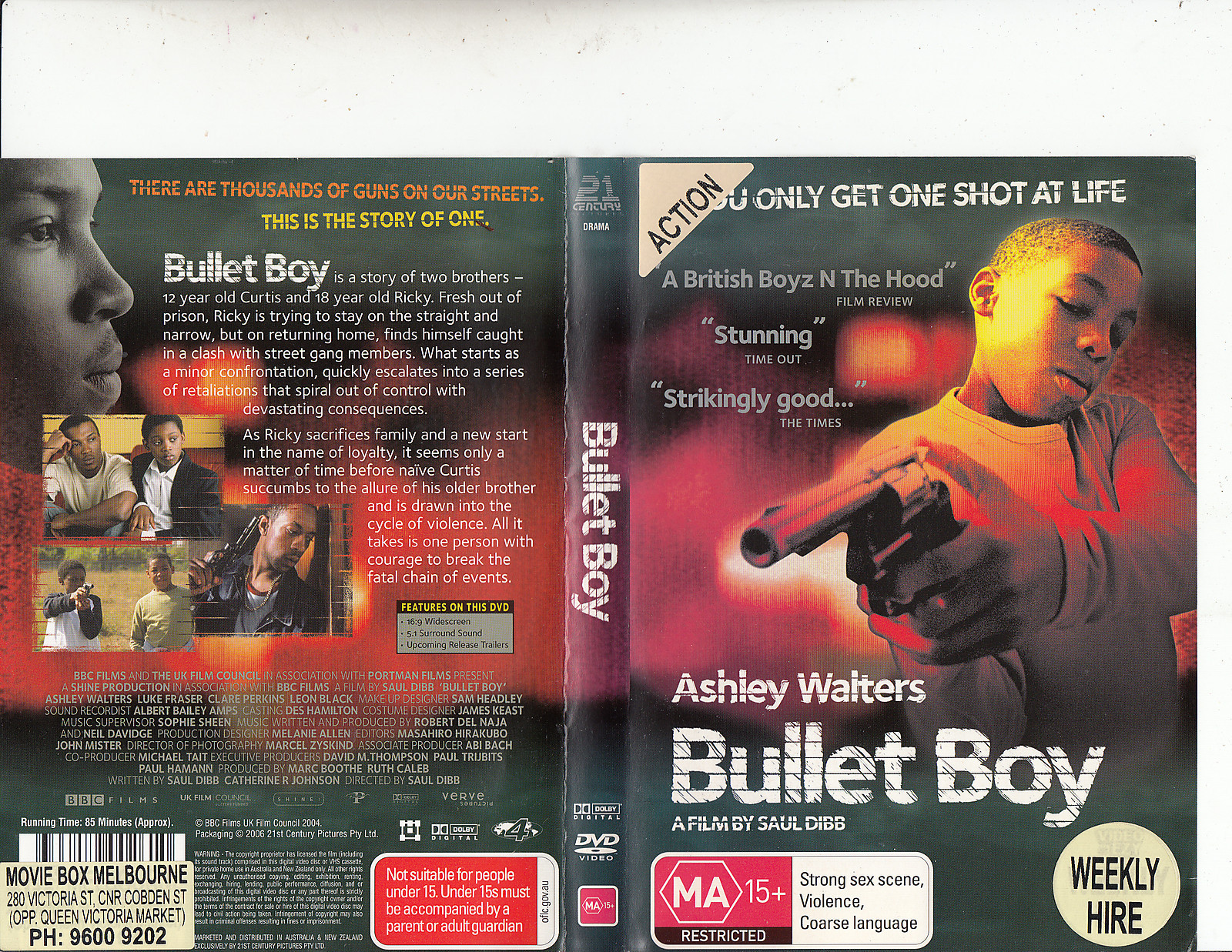 Bullet Boy-2004-Ashley Walters-Movie-DVD | eBay