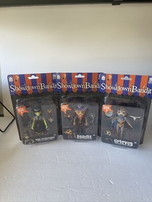 Showdown Bandit Action Figures Lot Miss Undertaker Bandit Grieves ...