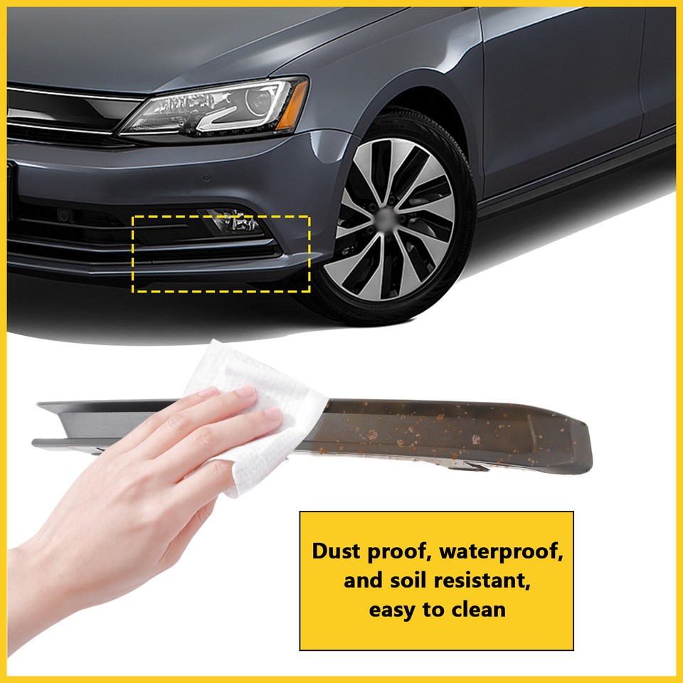 Front Bumper Left Side End Cap for 15-18 Jetta S SE SEL Sport 5C6-807 ...