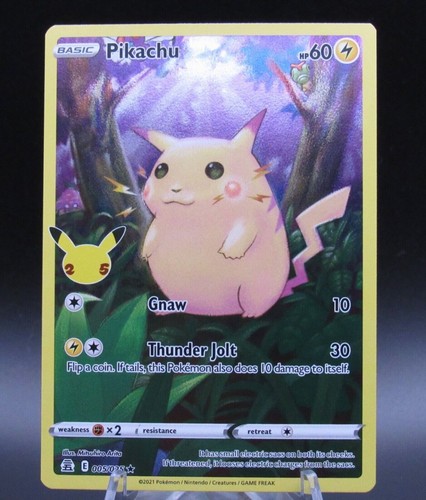 Pokemon TCG English Pikachu Celebrations 005/025 | eBay