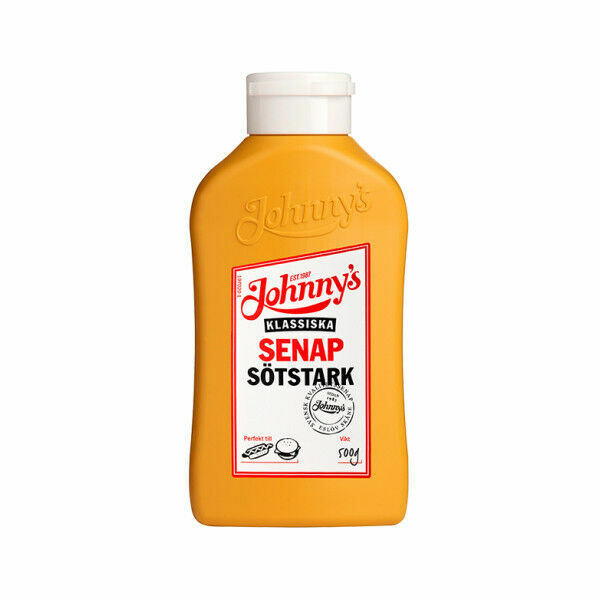 Johnnys Senap Sötstark – Hot and Sweet Mustard 500g for sale online | eBay