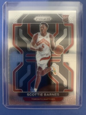 2021-22 Panini Prizm NBA Scottie Barnes Rookie Card RC #320 Toronto ...