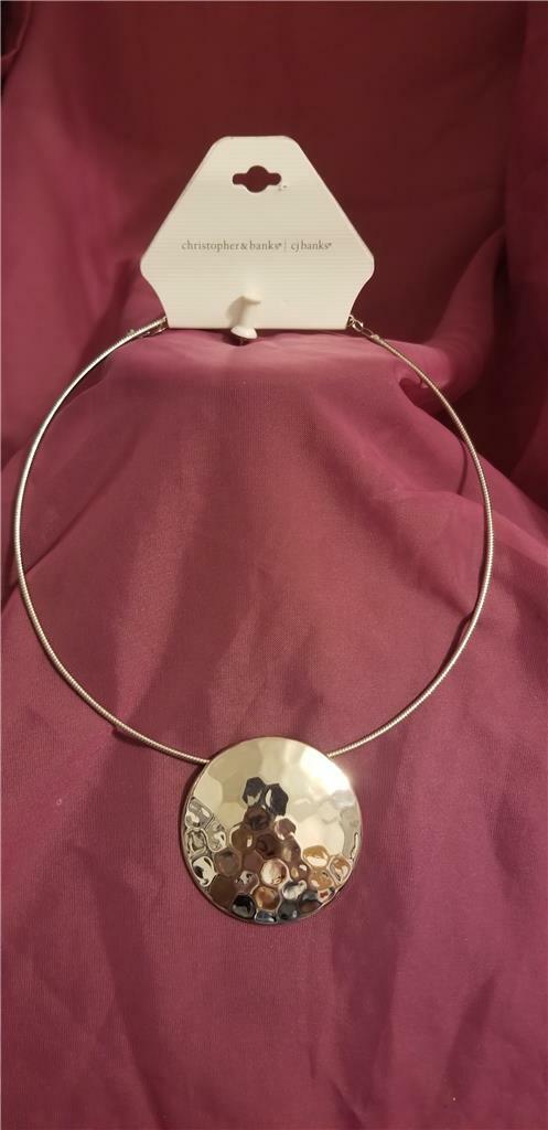 $28.95 Tags Necklace Collier by Christopher & Banks / cj banks #1879 | eBay