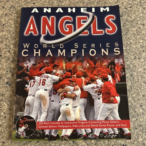 2002 Anaheim Angels World Champions-With CD Disc-Offical Roster/Stats ...