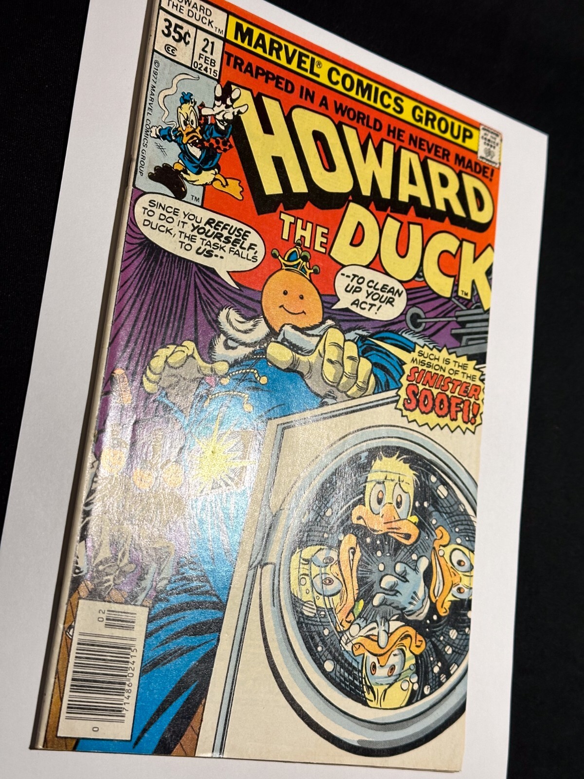 HOWARD THE DUCK Vol. 1 #21 (Marvel 1978) Steve Gerber and Carmine ...