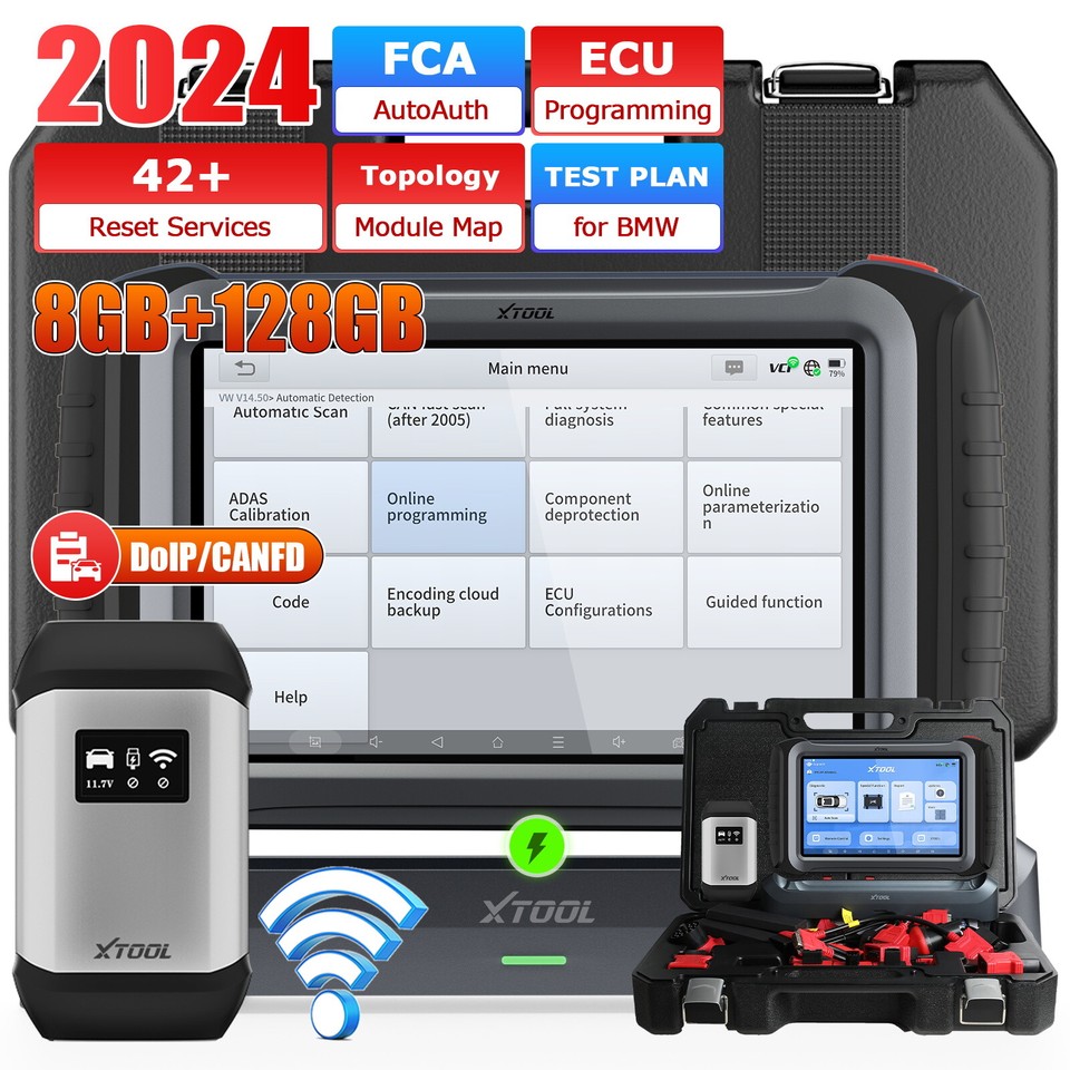 USED 2025 XTOOL IP919 PRO Bidirectional OBD2 Diagnostic Scanner ECU ...
