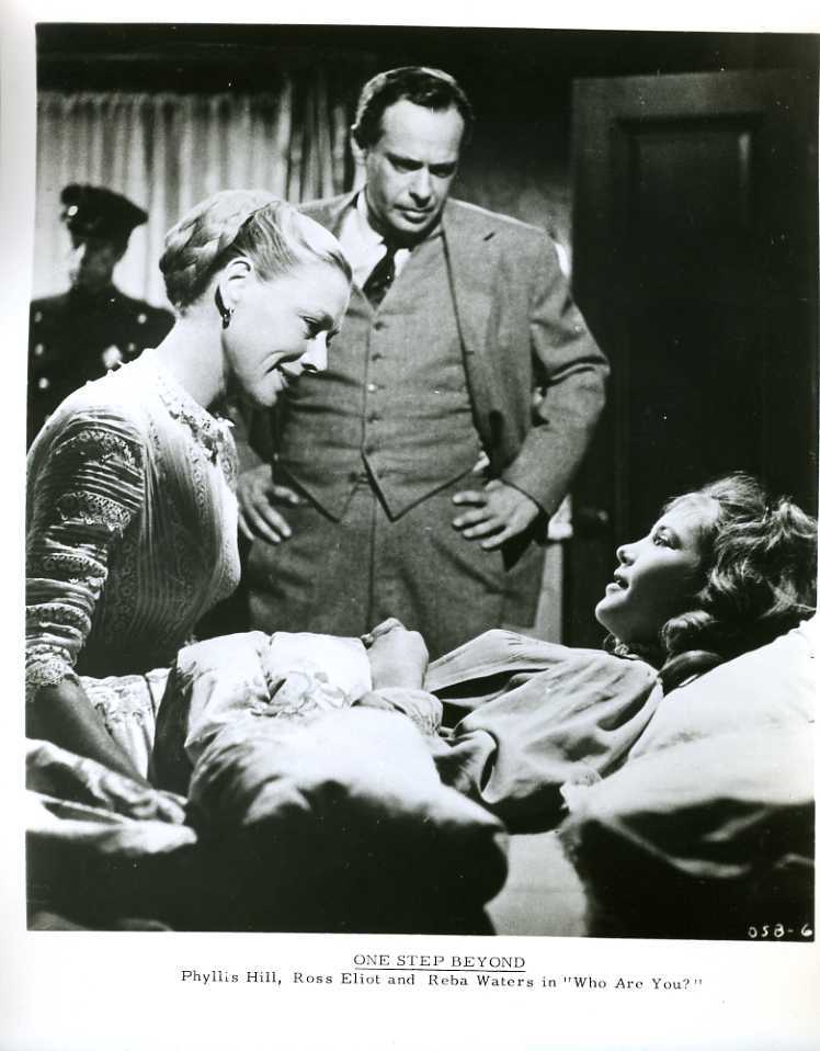 Phyllis Hill Ross Eliot Reba Waters One Step Beyond Original 8x10 ...