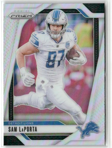 Sam LaPorta 2024 Panini Prizm Silver Detroit Lions #96 | eBay