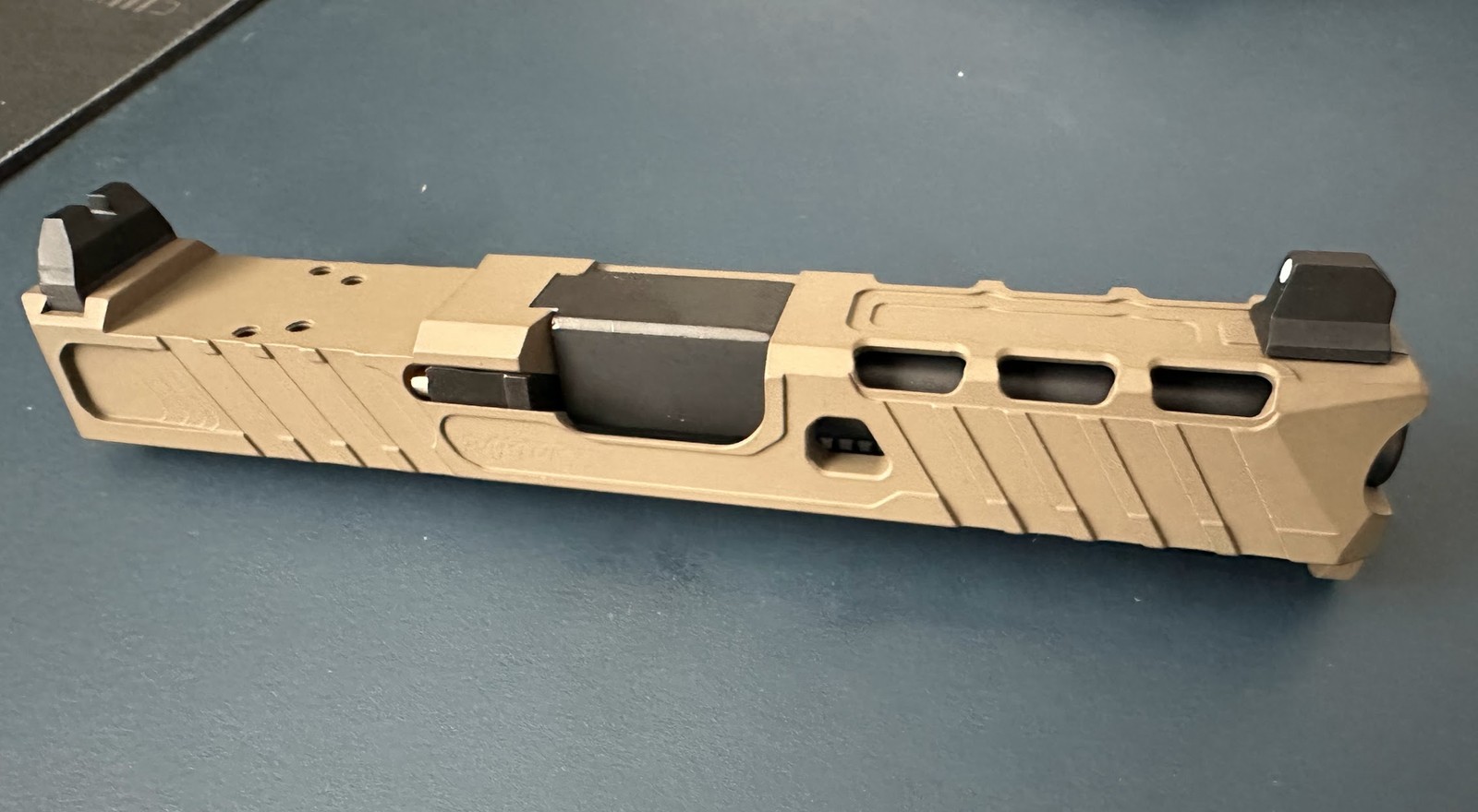 Assembled FDE LFA Raptor RMR Slide G19 Gen 3 Tall Sights | eBay