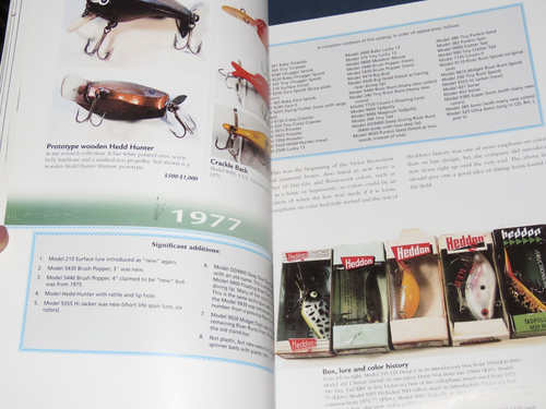 HEDDON PLASTIC LURES IDENTIFICATION & PRICE GUIDE BOOK GREAT INFO | eBay