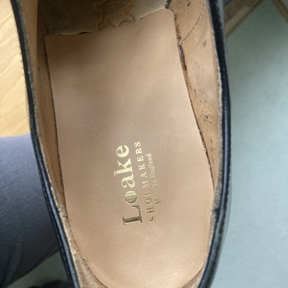 Loake Black Waverley Factory Refurbished Shoes Size 9.5 | eBay UK