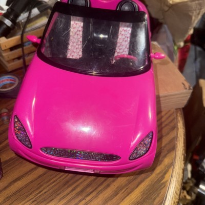 Barbie Ford Mustang GT Convertible Hot Pink Car Black Interior Mattel ...