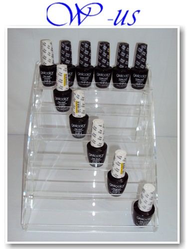 Nail Polish Table Rack Acrylic Display hold up to 36 bottles /OPI ...