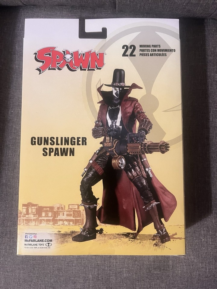 McFarlane Toys Gunslinger Spawn Deluxe 7" Action Figure 787926901443 | eBay