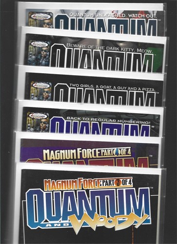 Quantum and Woody #16 17 18 19 20 21 Valiant Acclaim Comics final ...