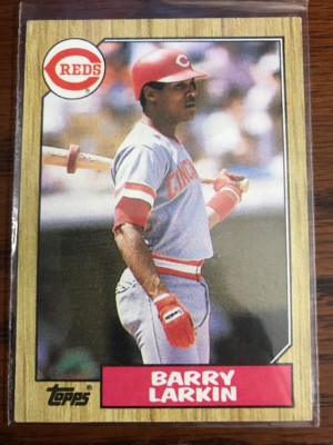 1987 Topps Barry Larkin Cincinnati Reds #648 Baseball Rookie Card | eBay