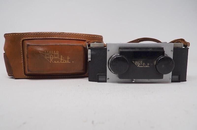 Vintage David White Stereo Realist 3D 35mm Film Camera w/Case | eBay