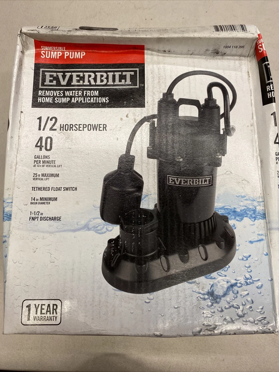 Mastercraft Sump Pump With Vertical Switch Video Review By, 59% OFF